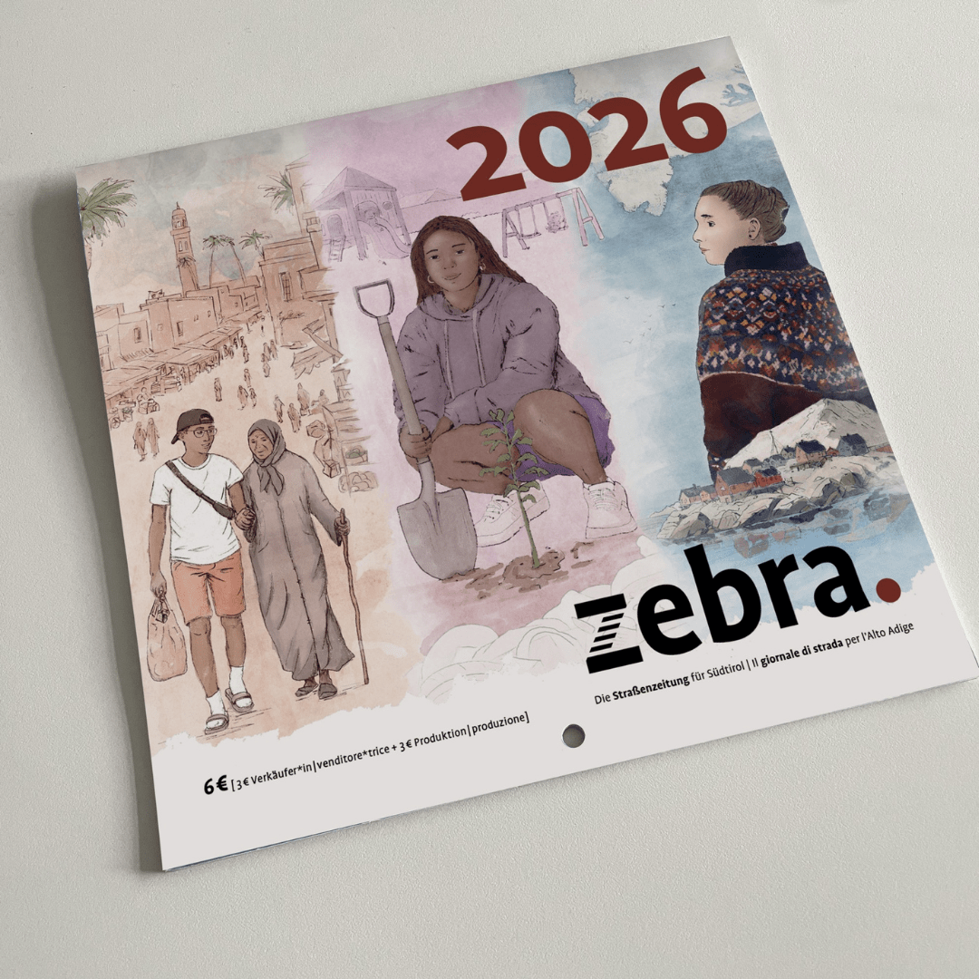 Der zebra.Kalender 2026 - OEW